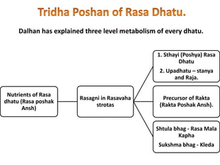 Concept of Rasa Dhatu in Ayurved | PPTX