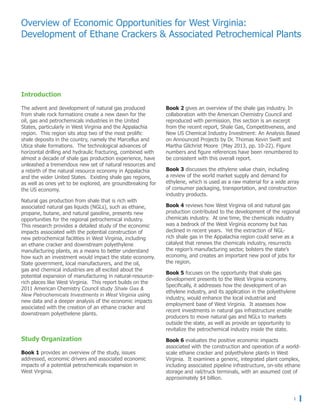 Study of Economic Impact from Ethane Cracker Plant in WV | PDF