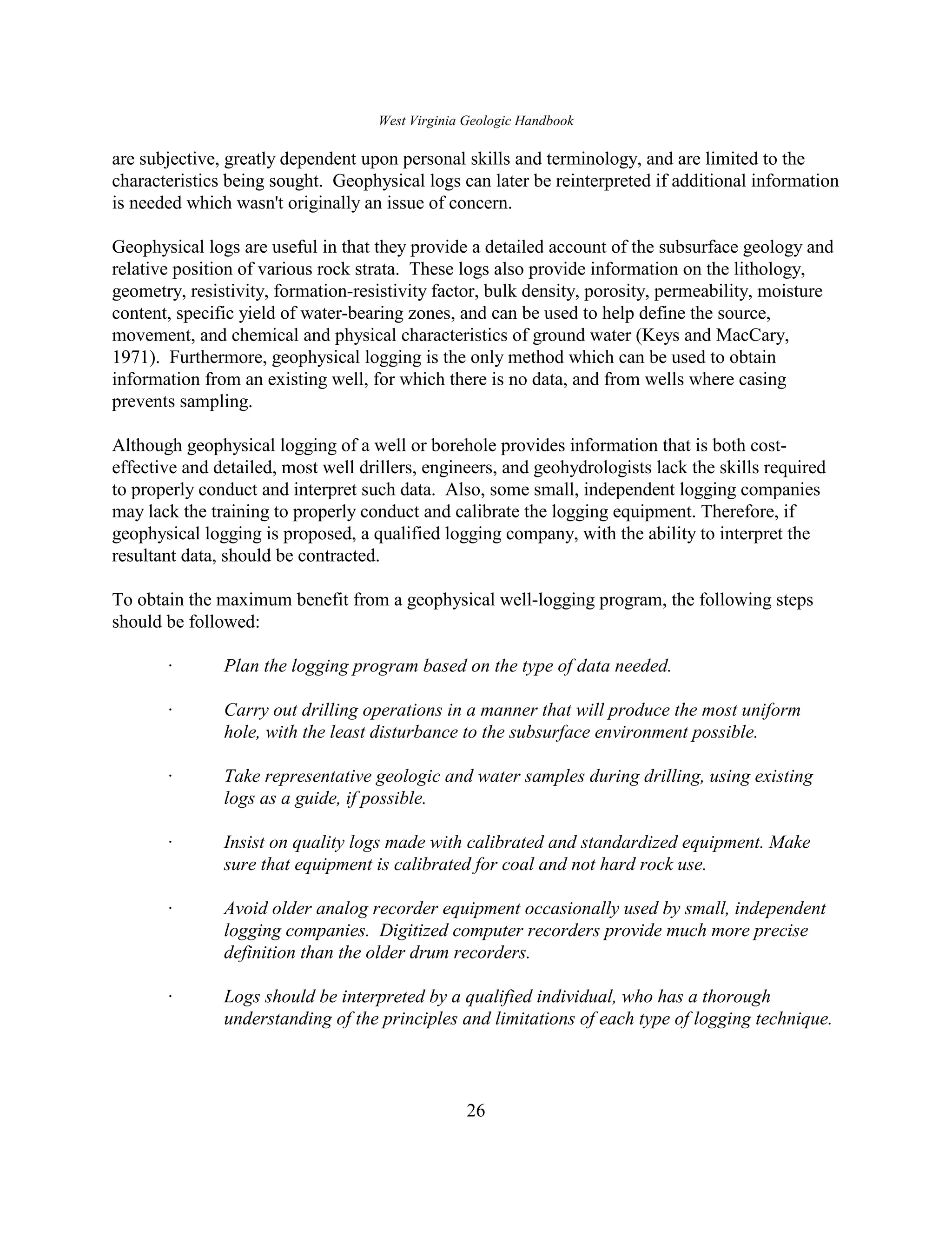 Wv geology chapter 3 | PDF