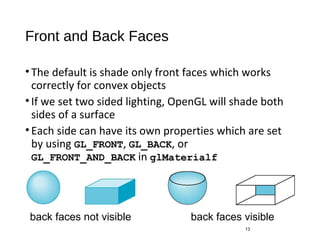 Shading in OpenGL | PPT