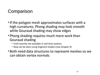 Shading in OpenGL | PPT