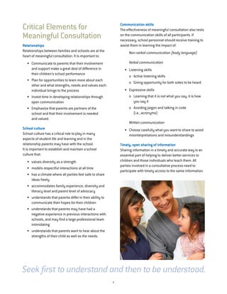 Supporting Meaningful Collaboration with Parents | PDF