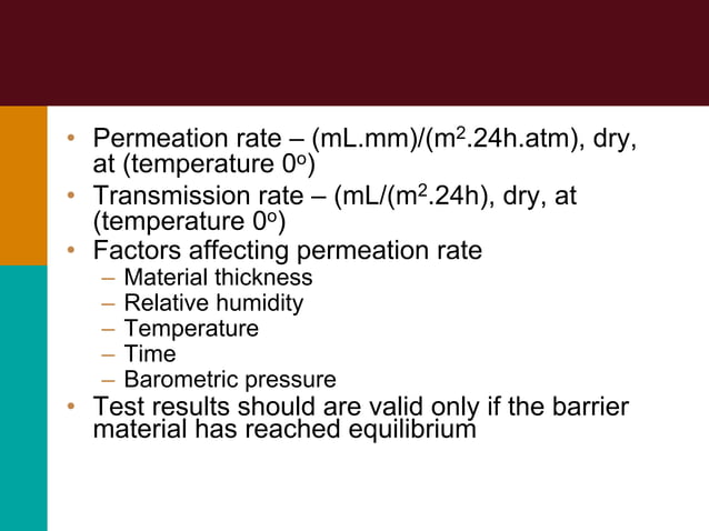Wvtr and otr | PPTX | Chemistry | Science