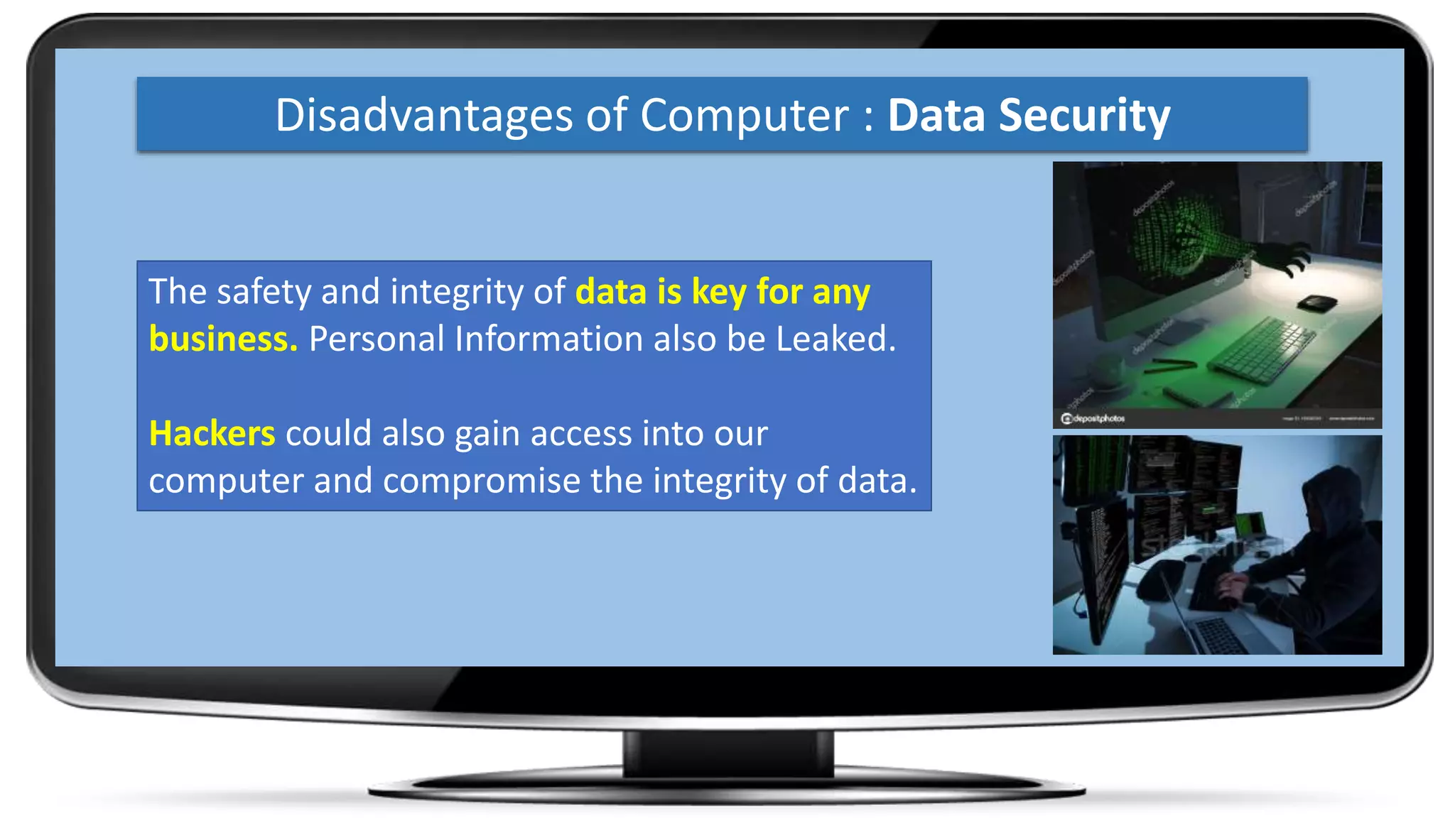 Disadvantages of computers | PPTX