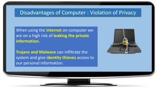 Disadvantages of computers | PPTX