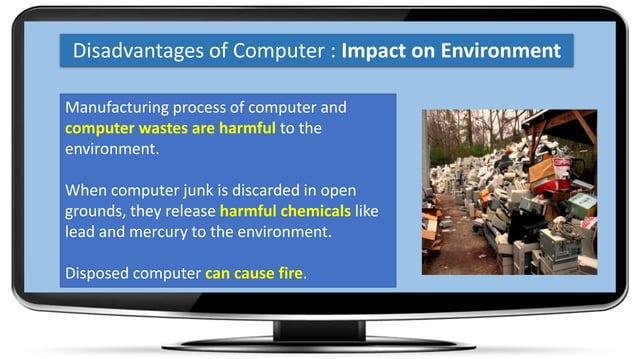 Disadvantages of computers | PPTX