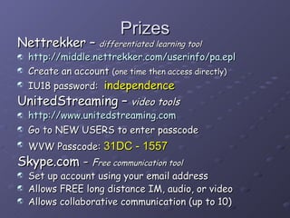 WVWCFFintroKickOffteachers | PPT