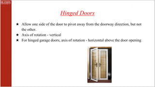 Different Types of Doors | PPTX