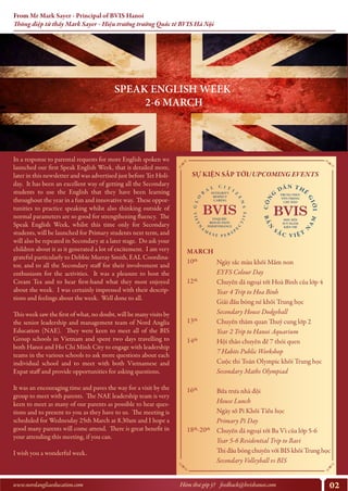 BVIS Newsletter Issue22 20142015 | PDF