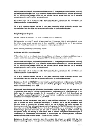 Marokkaanse vrouw wil via schijnhuwelijk verblijf afdwingen | PDF | Law