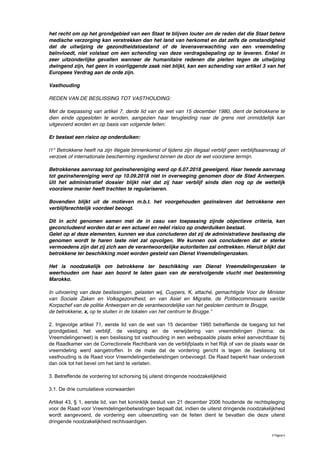 Marokkaanse vrouw wil via schijnhuwelijk verblijf afdwingen | PDF | Law