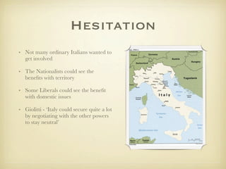 Italy in WWI | KEY