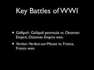 Ww1 | KEY