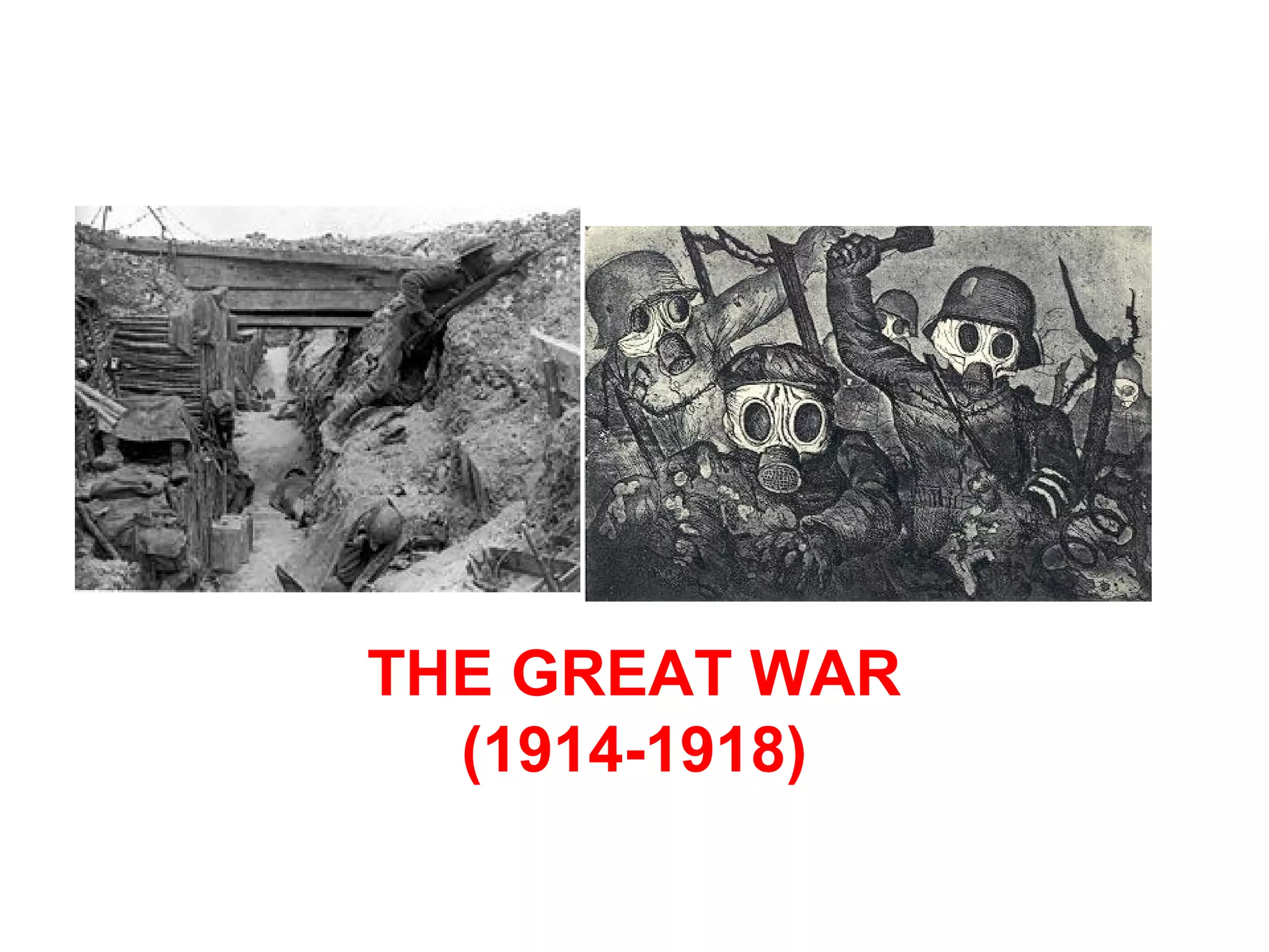 The Great War (1914-1918) | PPT