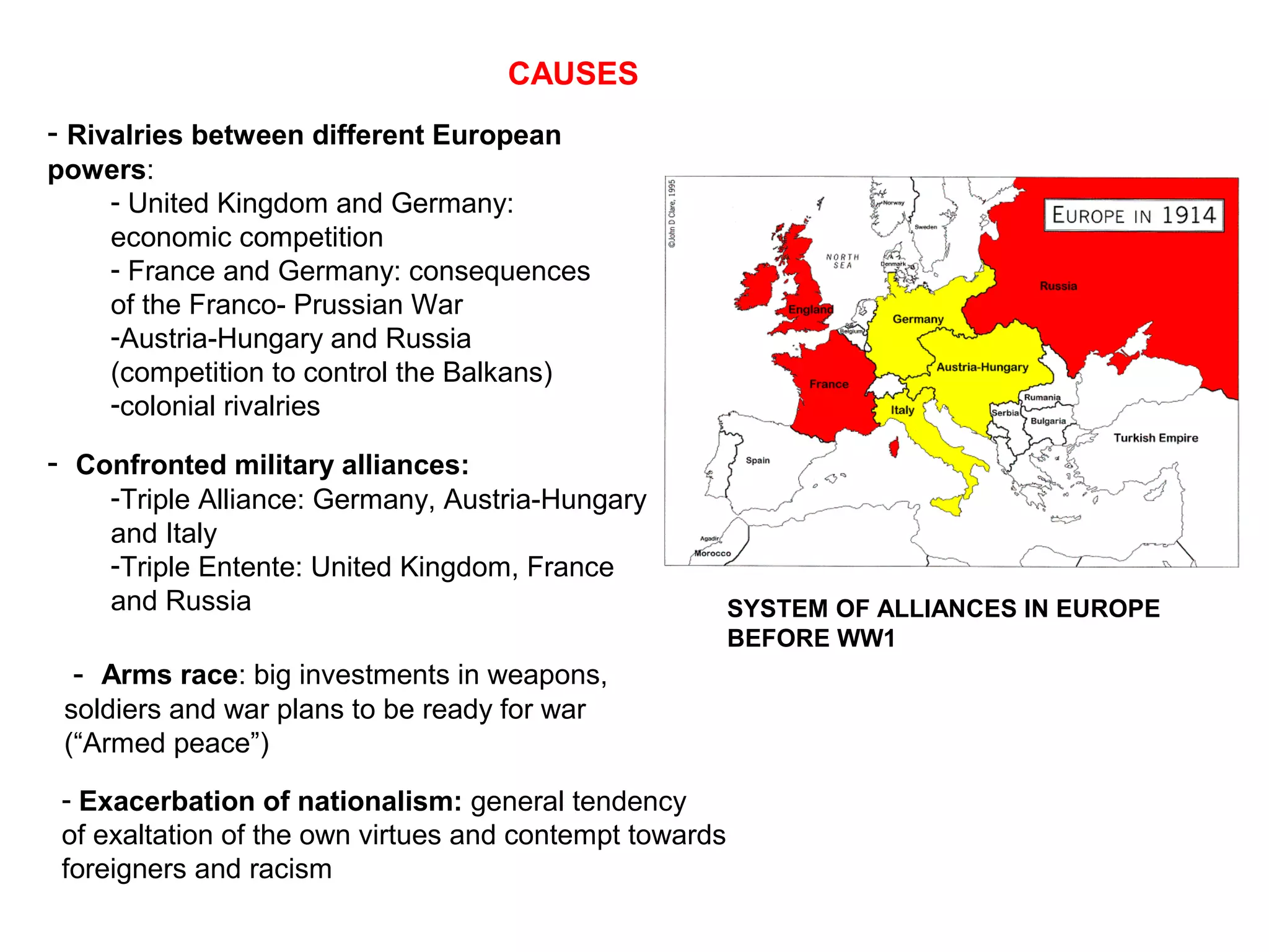 The Great War (1914-1918) | PPT