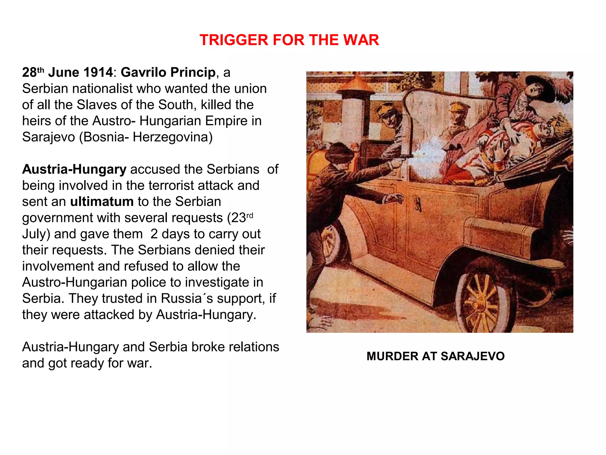 The Great War (1914-1918) | PPT