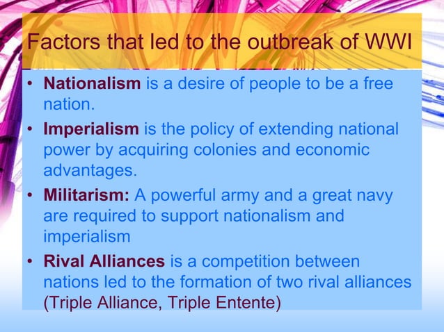 world war 1 | PPT