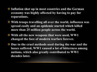 presentation on world war 1st | PPT