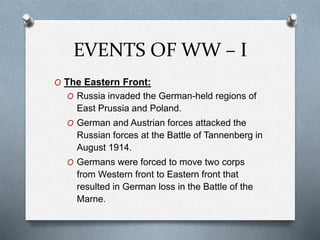 World War 1 | PPT