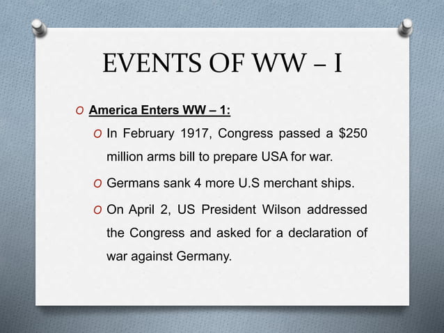 World War 1 | PPT
