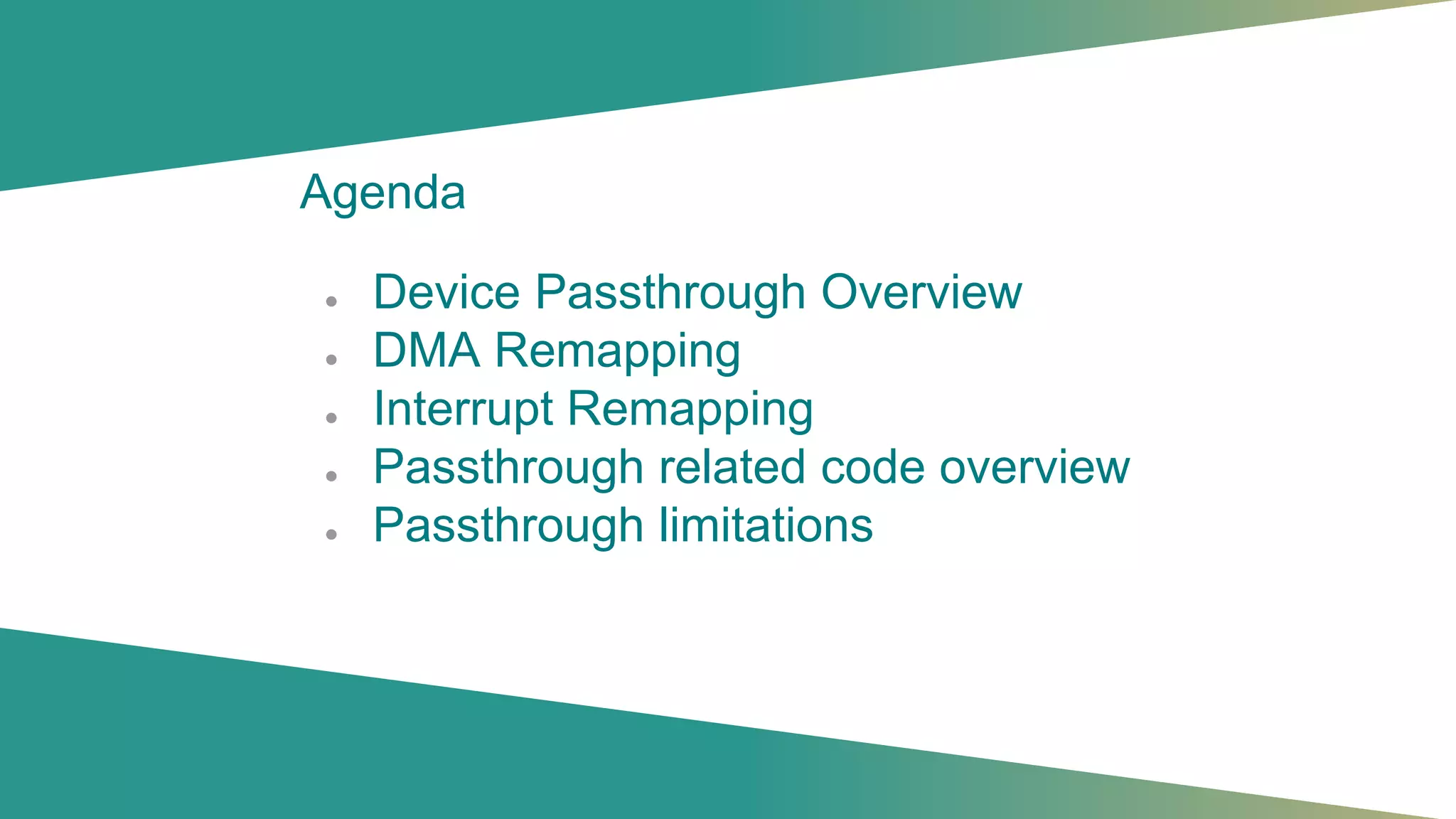 Project ACRN Device Passthrough Introduction | PDF