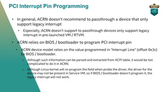 Project ACRN Device Passthrough Introduction | PDF