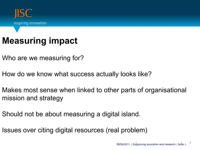 Catherine Grout/ Sarah Fahmy- JISC | PPT