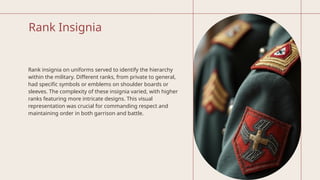 The Ultimate Guide to WW1 Imperial German Uniforms | PPTX