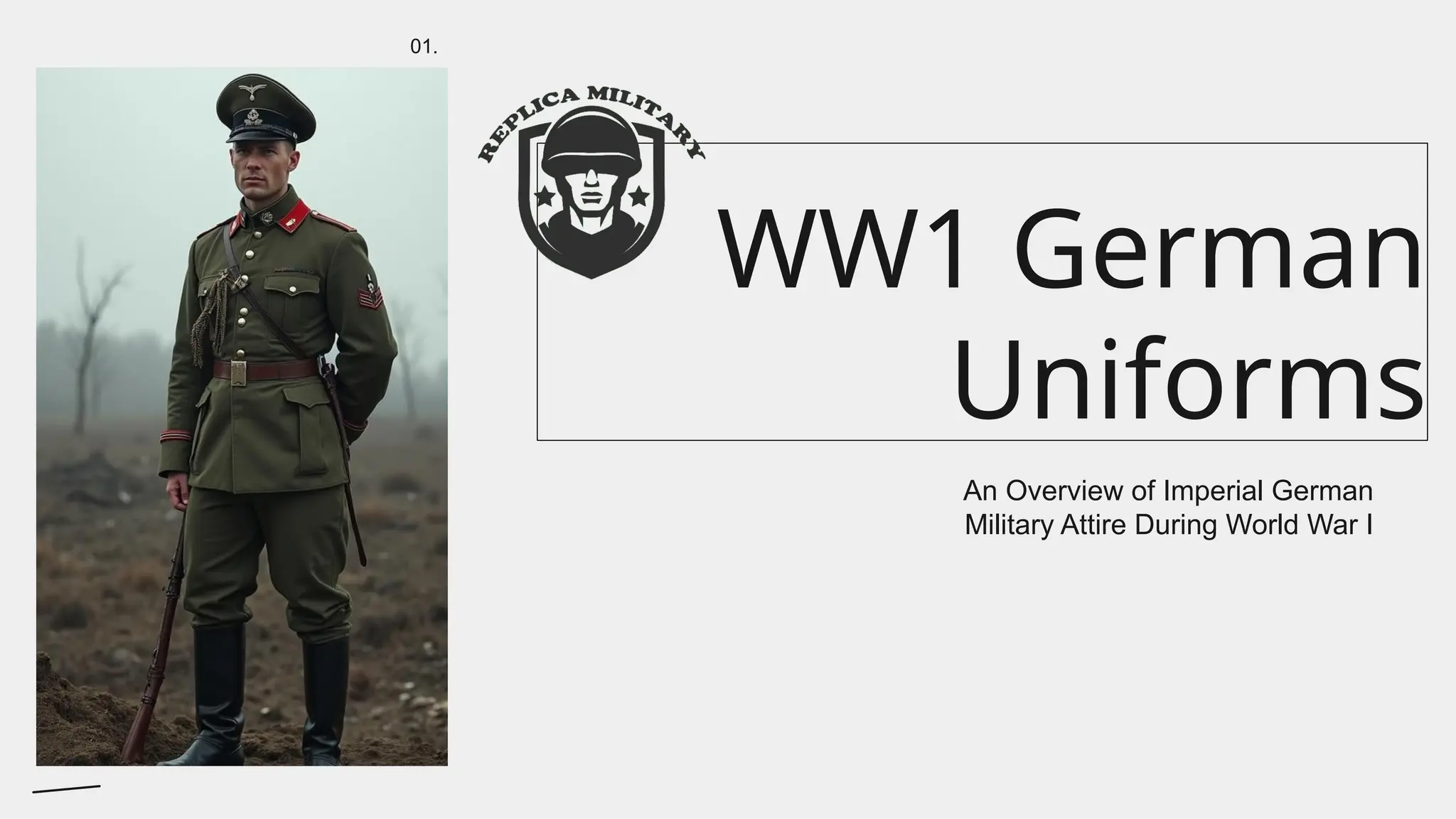 World War One Imperial German Uniform | WW1 Imperial German Uniform | PPTX