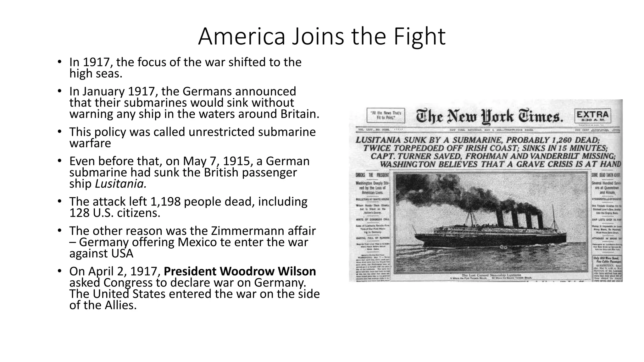 ww1 global conflict, a simple presentation on the state of affairs | PPTX