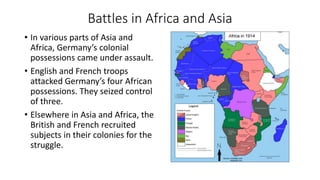 ww1 global conflict, a simple presentation on the state of affairs | PPT