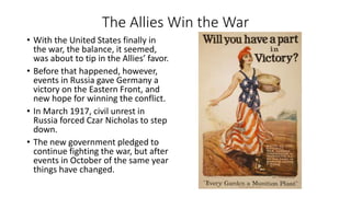 ww1 global conflict, a simple presentation on the state of affairs | PPT