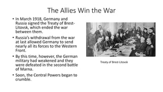 ww1 global conflict, a simple presentation on the state of affairs | PPT