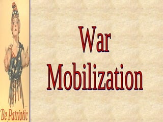 Ww1through postersandcartoons | PPT