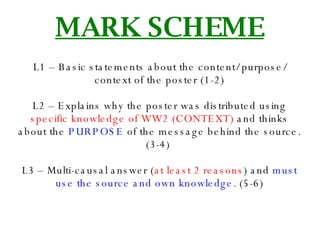 WW2 exam question Paper 1 | PPT