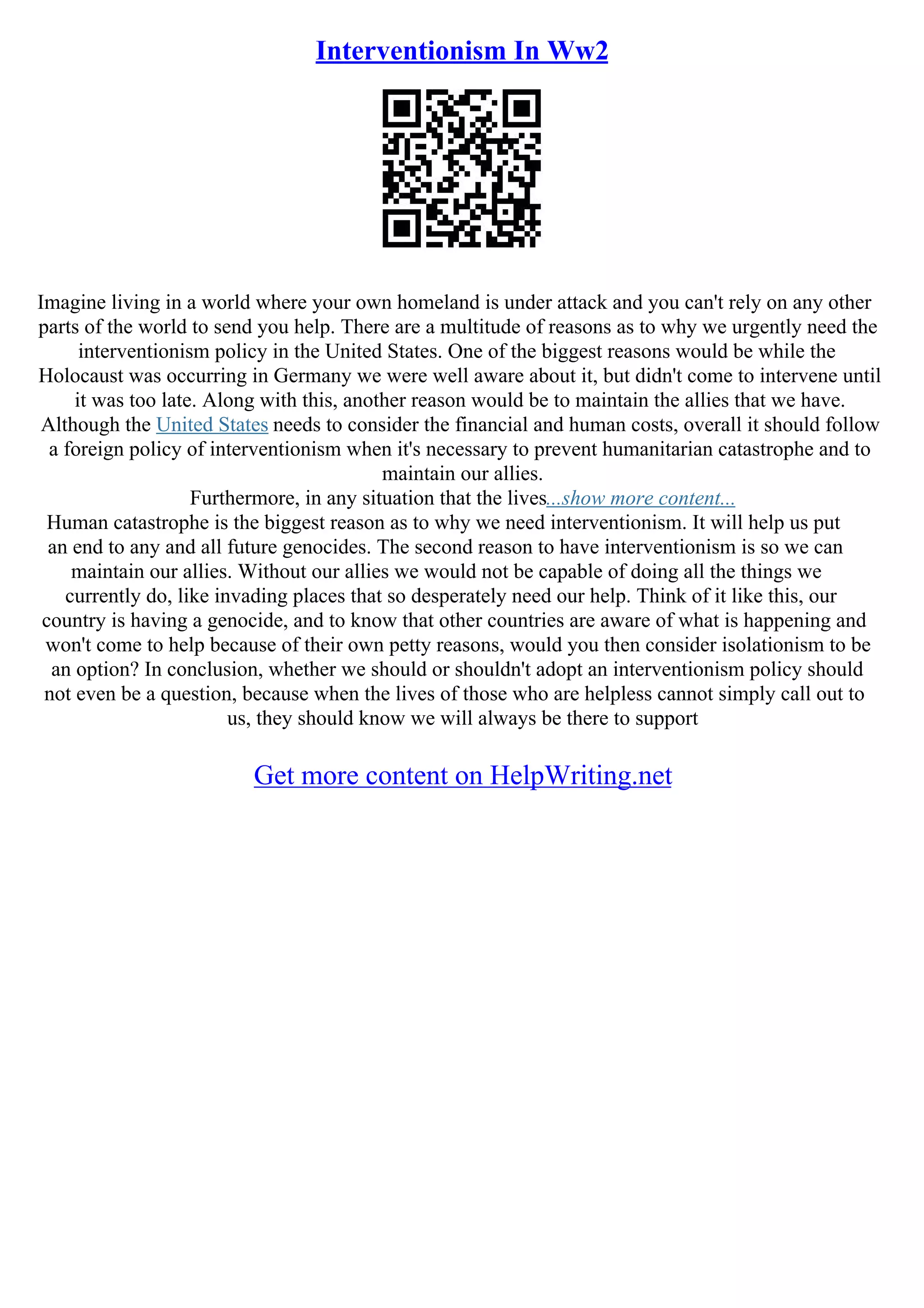 Ww2 Essay Topics | PDF