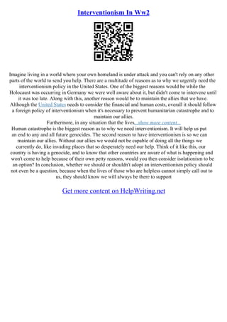 Ww2 Essay Topics | PDF