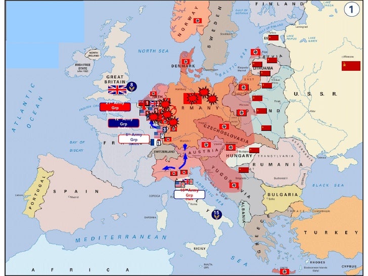 WW2 ETO Interactive Map