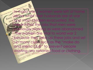 Ww2 girls[1] | PPTX