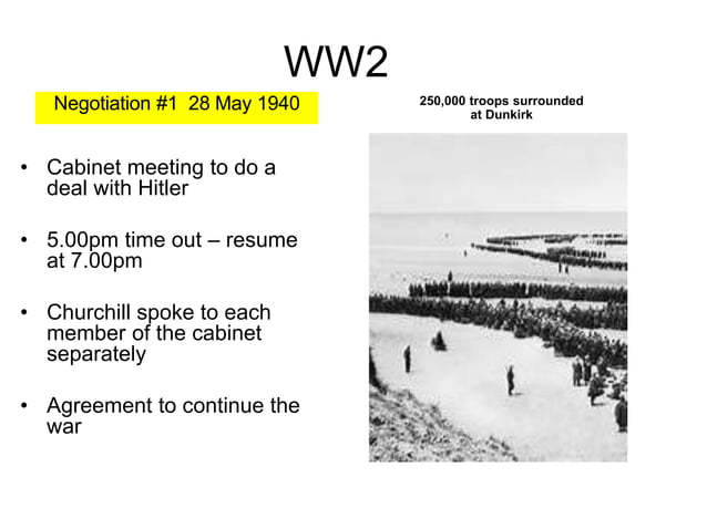 Negotiation Stories : What we learnt from World War 2 Negotiations | PPT