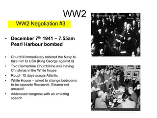 Negotiation Stories : What we learnt from World War 2 Negotiations | PPTX