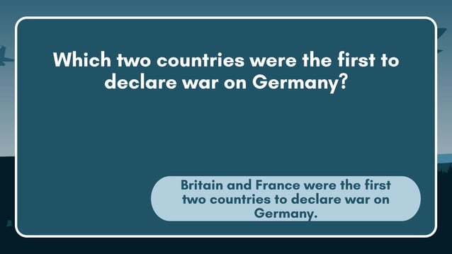 WW2 Trivia Quiz : Can You Answer These 30 Difficult WW2 Trivia ...