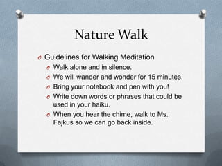 Diction and Haiku | PPT