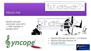 Apache Syncope 2.0 Enduser UI | PPT