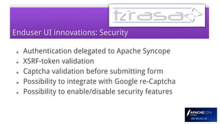 Apache Syncope 2.0 Enduser UI | PPT