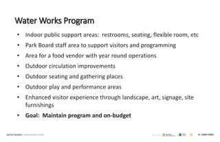 Water Works Design Update - 9.27.18 open house | PDF