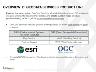 An Intro to DI Geodata services | PPTX | Databases | Computer Software ...