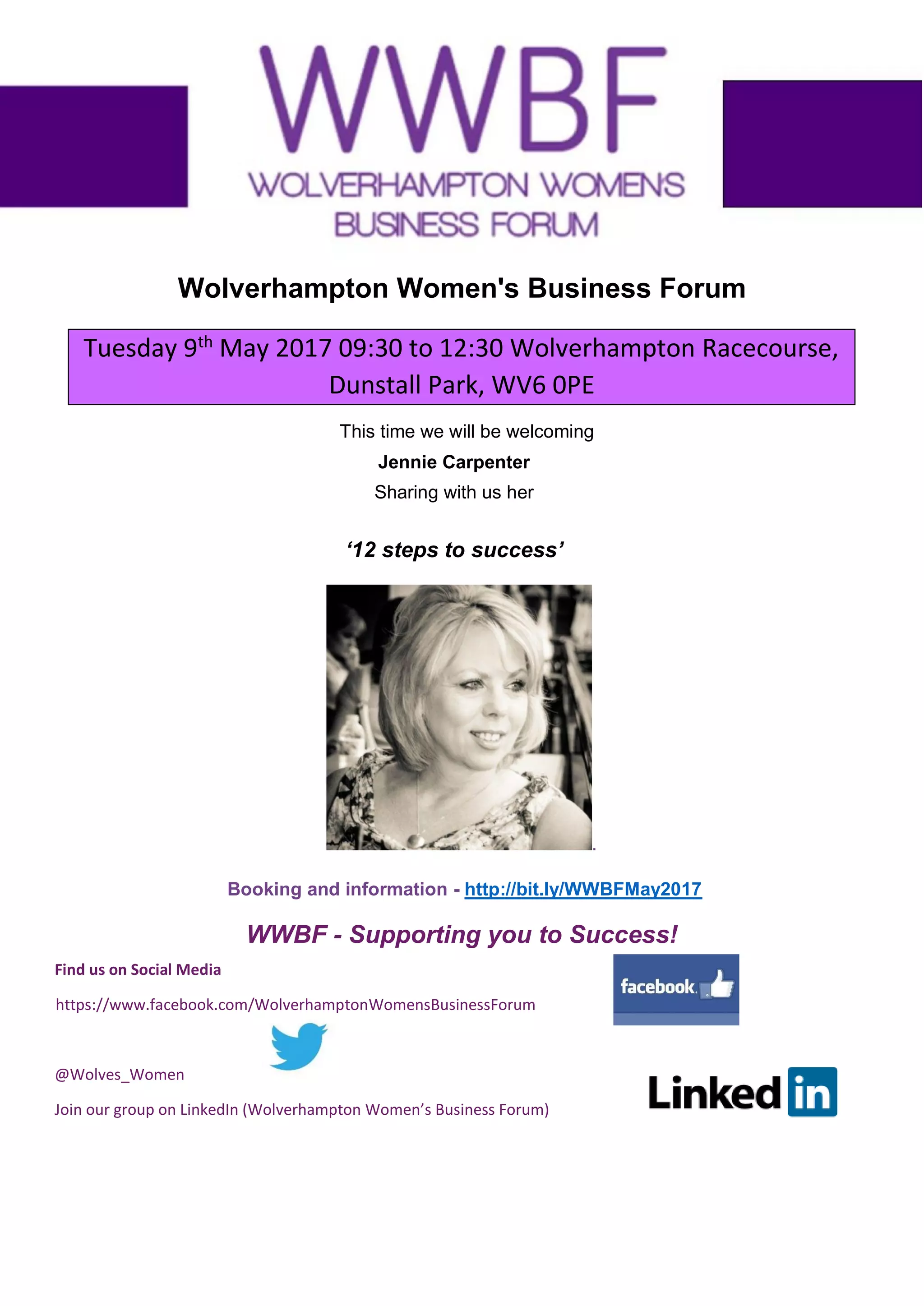 WWBF May event | PDF