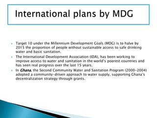 World water day:water for cities | PPTX