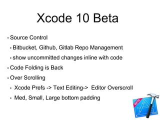 WWDC 2018 Recap | PPT
